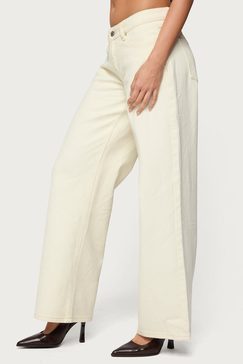 Roman Low Rise Baggy Jeans – Edikted UK